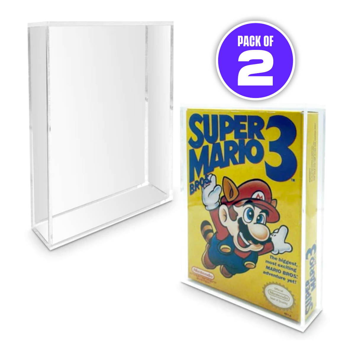 Acrylic Box Protector (Nintendo / NES) – Retro MTL