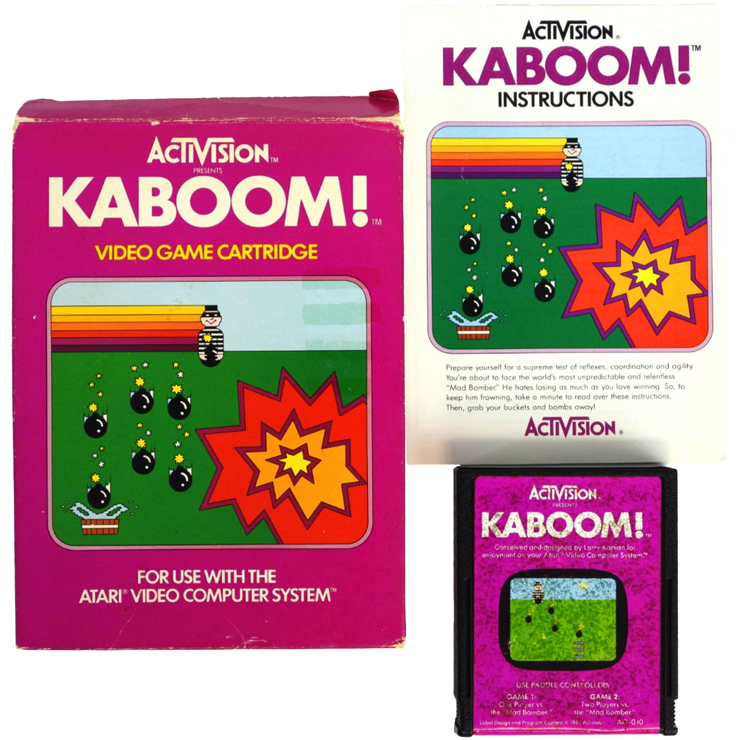 Kaboom! (Atari 2600) – Retro MTL