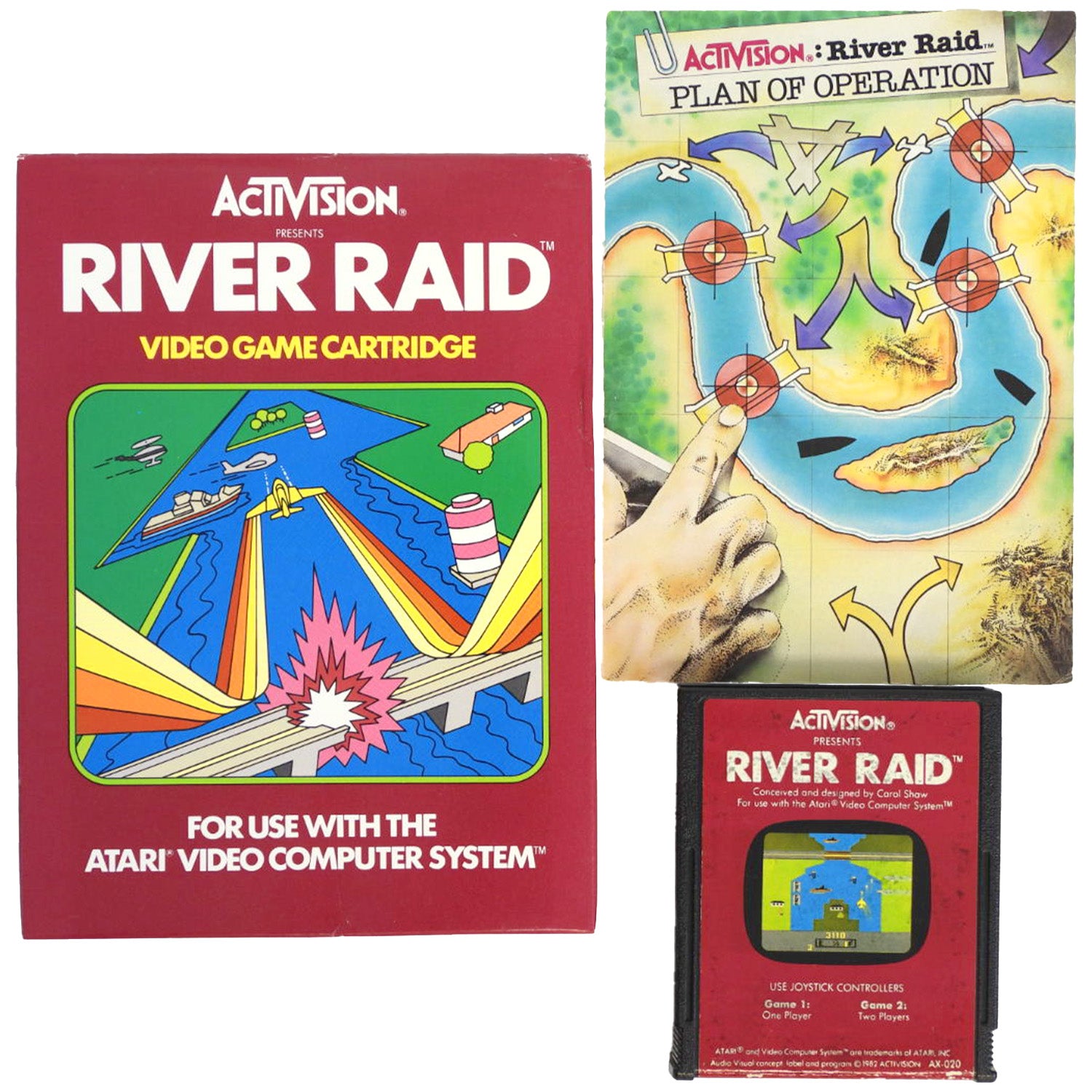 River Raid (Atari 2600) – Retro MTL