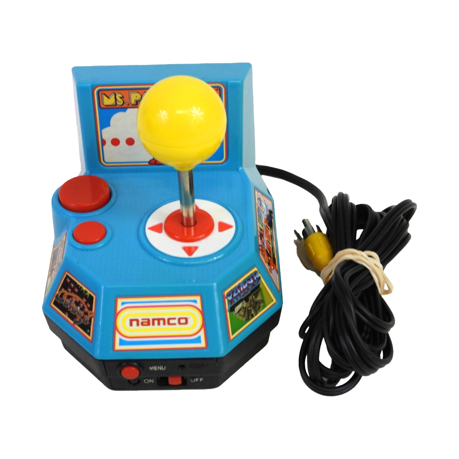 Namco Ms. Pac-Man Plug & Play 5-in-1 Jakks TV Game – Retro MTL