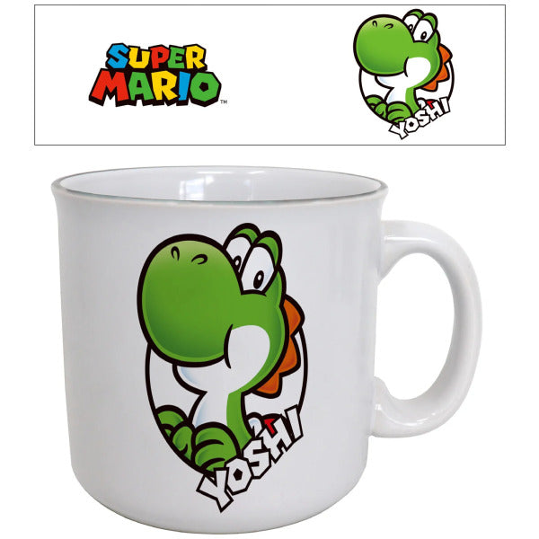 Ceramic Mug Yoshi [Super Mario] 20 oz – Retro MTL
