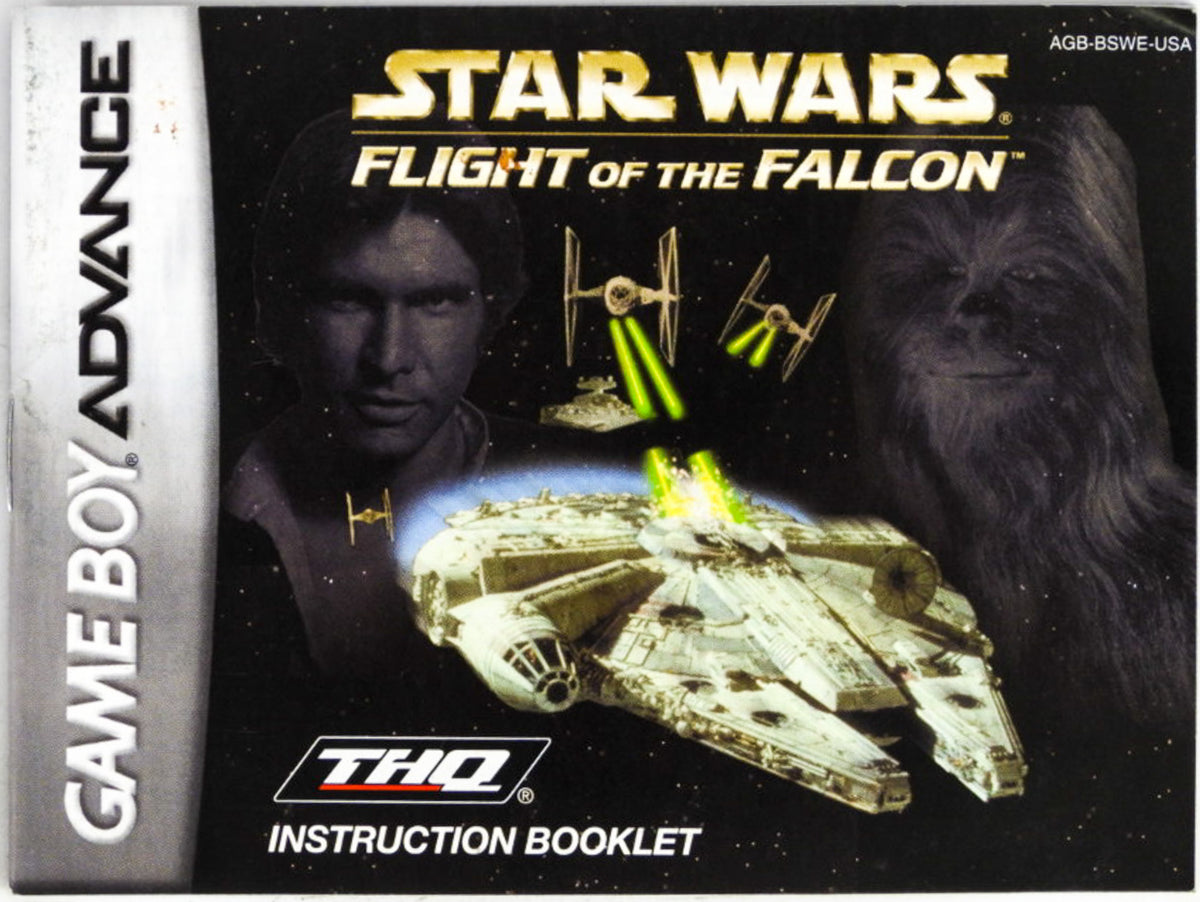 Star Wars Flight of Falcon [Manual] (Game Boy Advance / GBA) – RetroMTL