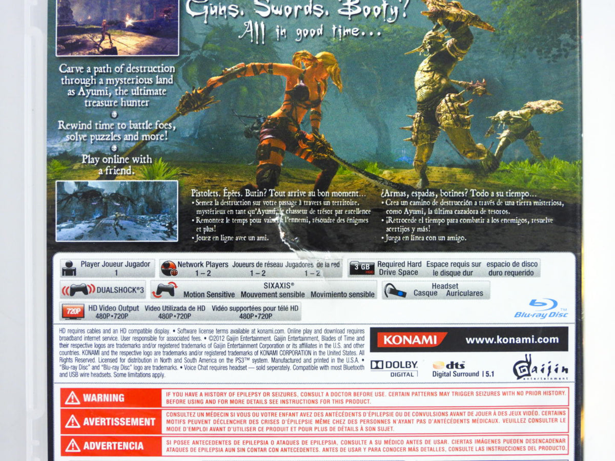 Blades Of Time (PlayStation 3 / PS3) – Retro MTL