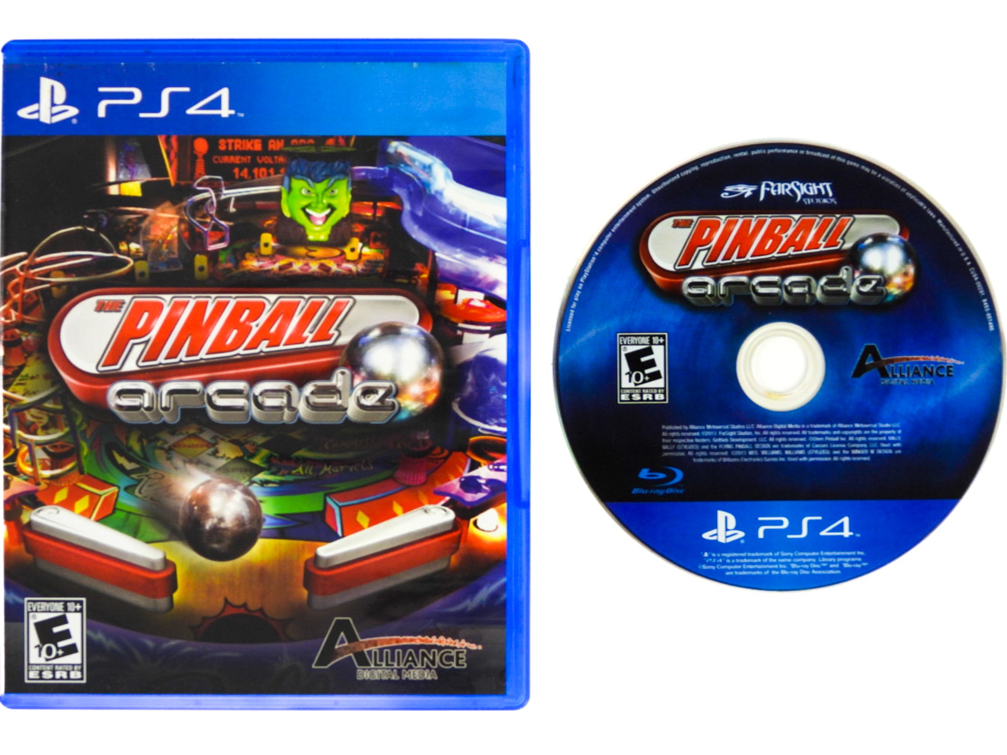 Pinball Arcade (PlayStation 4 / PS4) – Retro MTL
