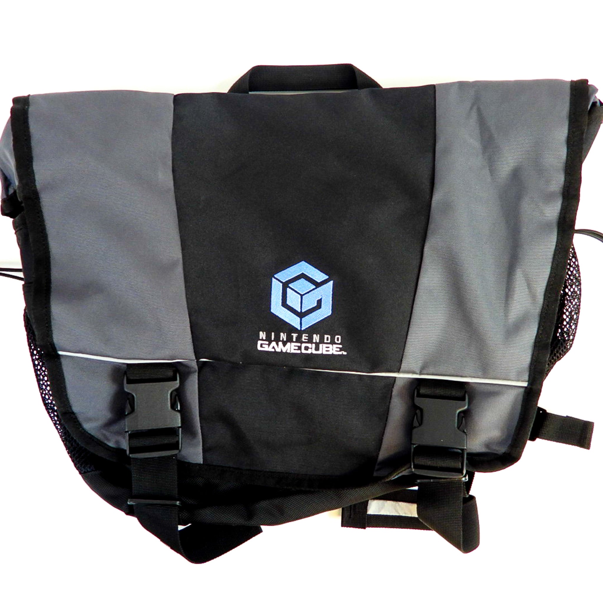 Nintendo GameCube Official Gray and Black Promotional Messenger Bag ...