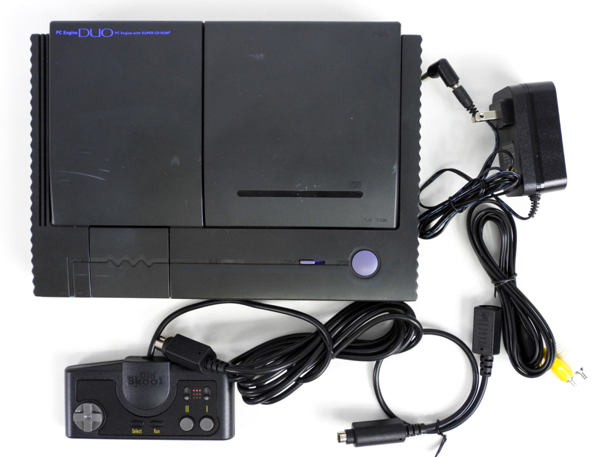 PC Engine Duo System [JP Import] with Unofficial Controller – RetroMTL