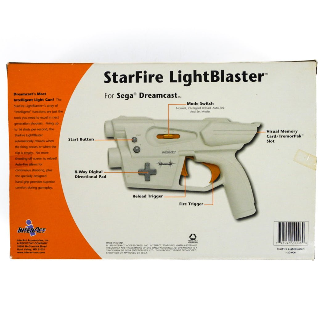 Starfire Light Blaster (Sega Dreamcast) – RetroMTL