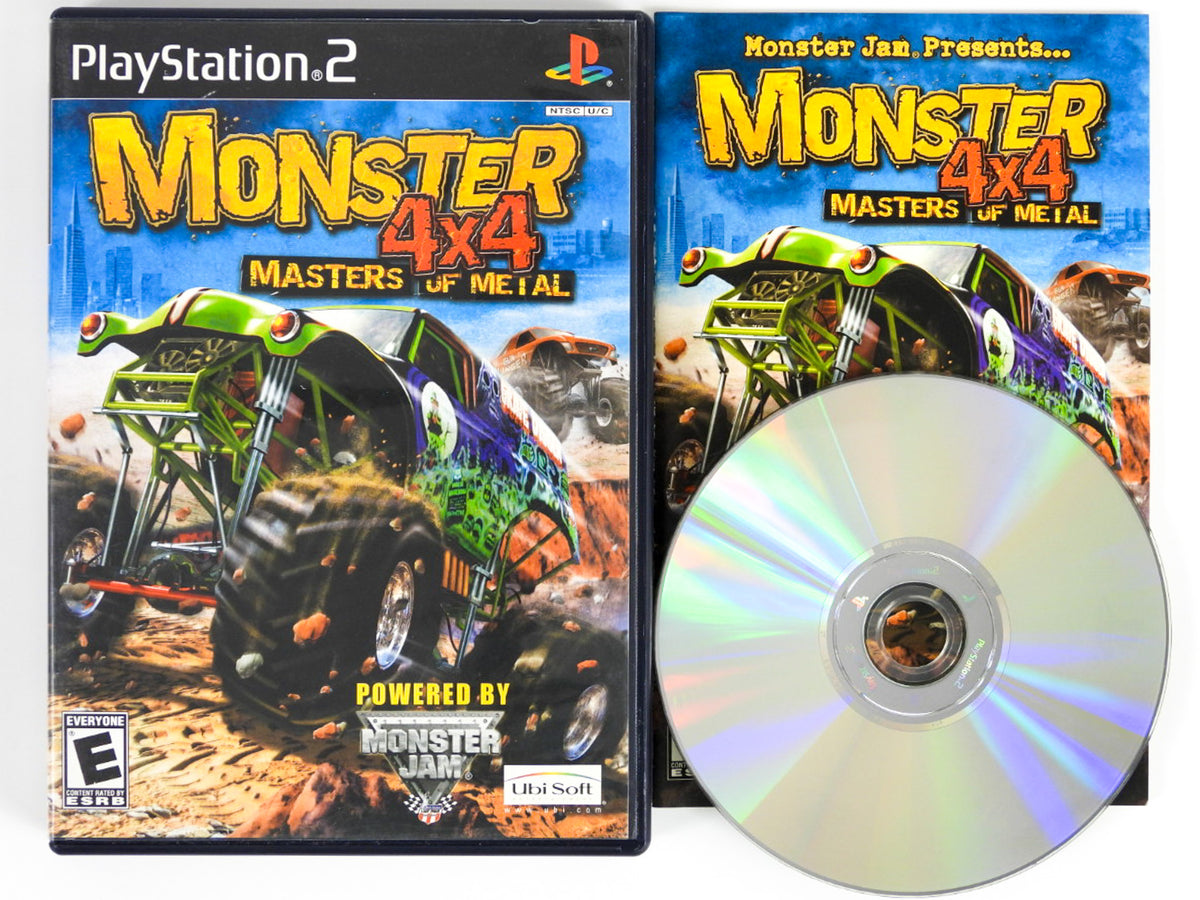 Monster 4x4 Masters Of Metal (Playstation 2 / PS2) – RetroMTL