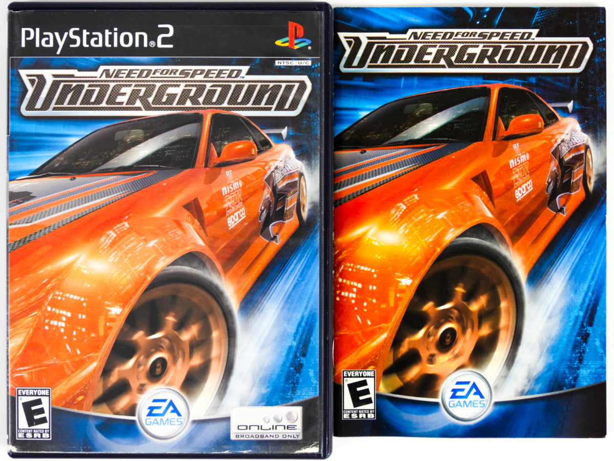 Need for Speed Underground (Playstation 2 / PS2) – Retro MTL