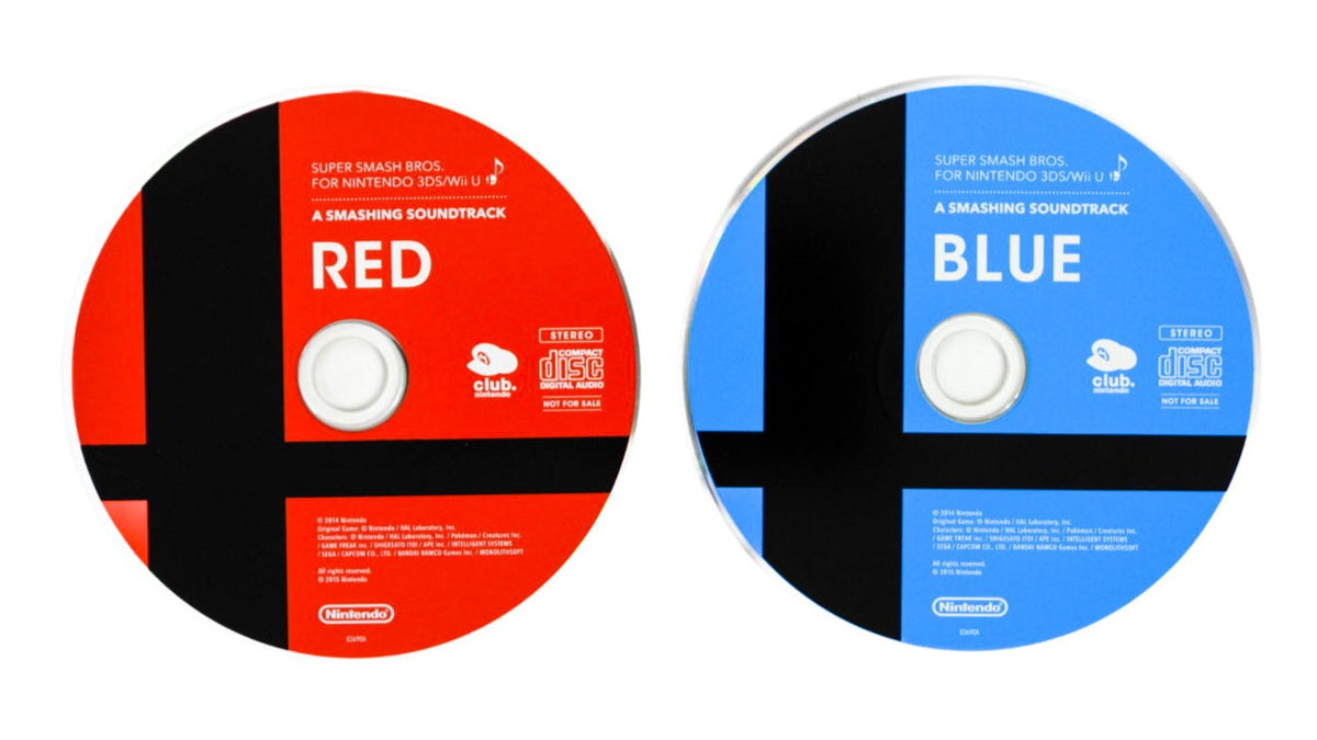 Super Smash Bros: A Smashing Soundtrack Two Disc Set [Nintendo Club ...