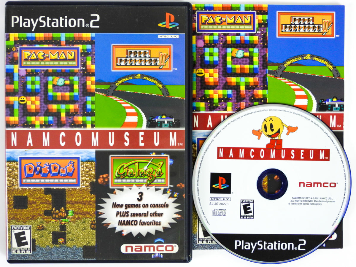 Namco Museum (PlayStation 2 / PS2) – Retro MTL