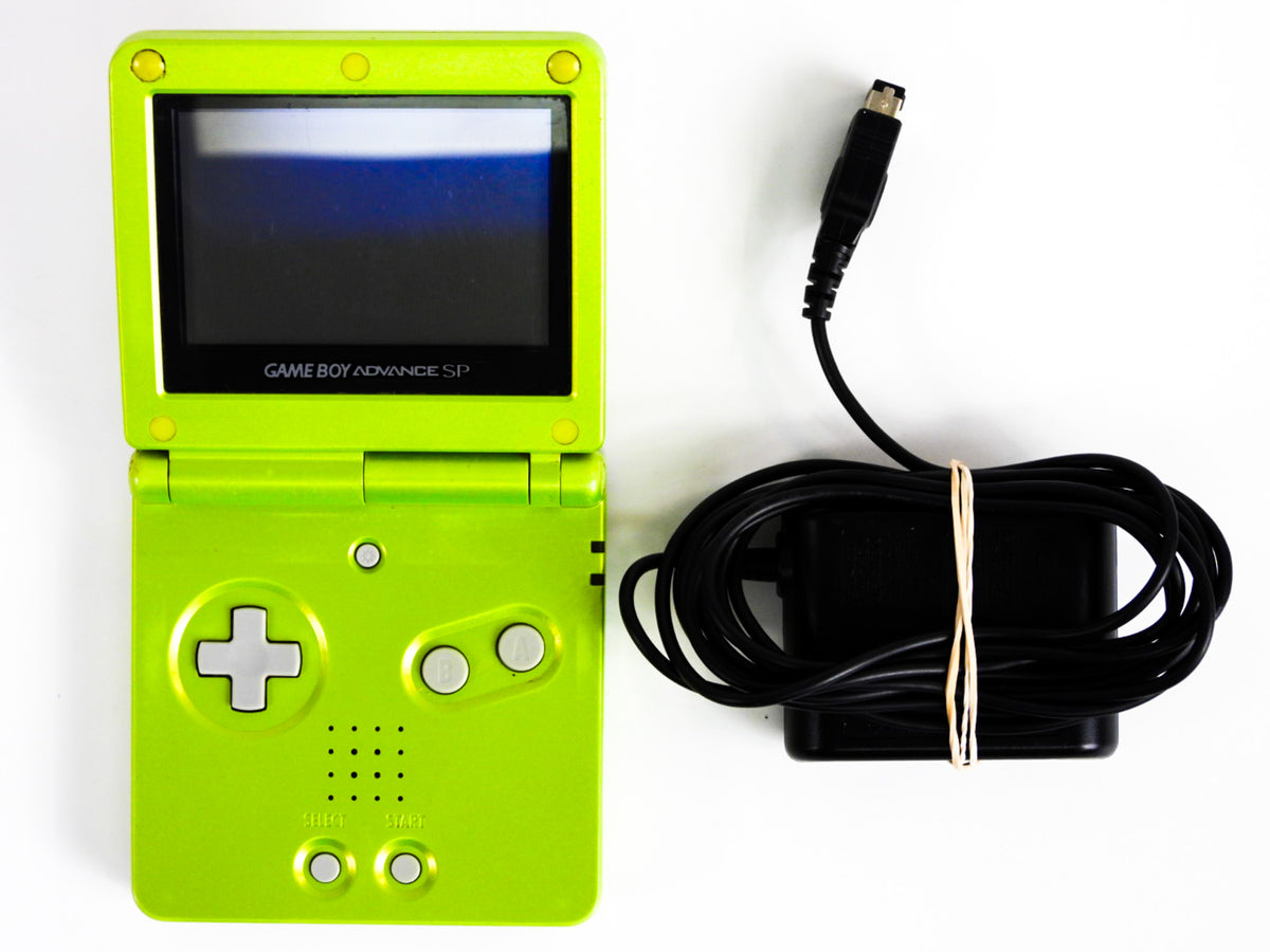 Nintendo Game Boy Advance SP System [AGS-001] Lime Green (GBA) – RetroMTL