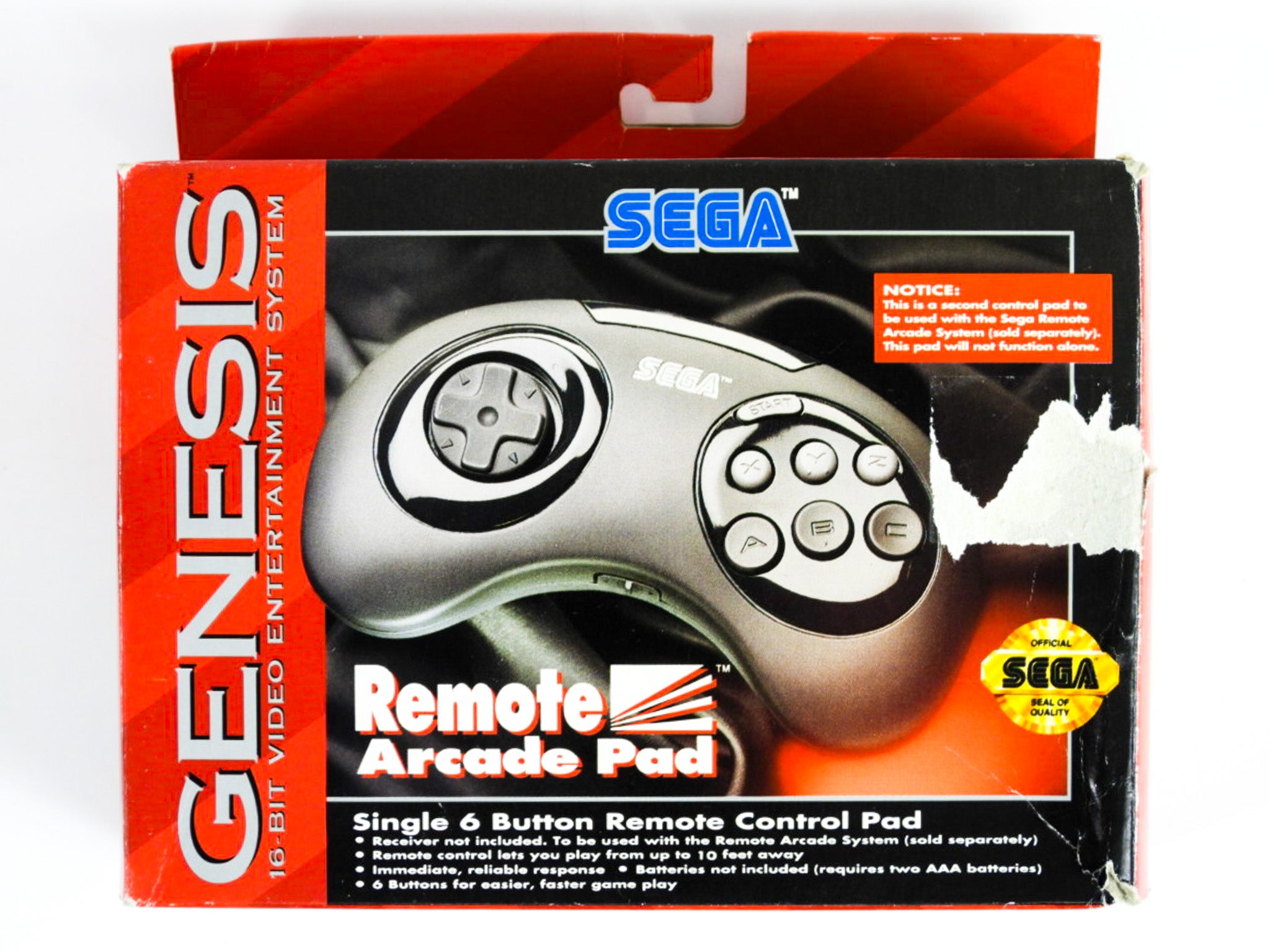 Sega Genesis Remote Arcade Pad (Sega Genesis) – Retro MTL