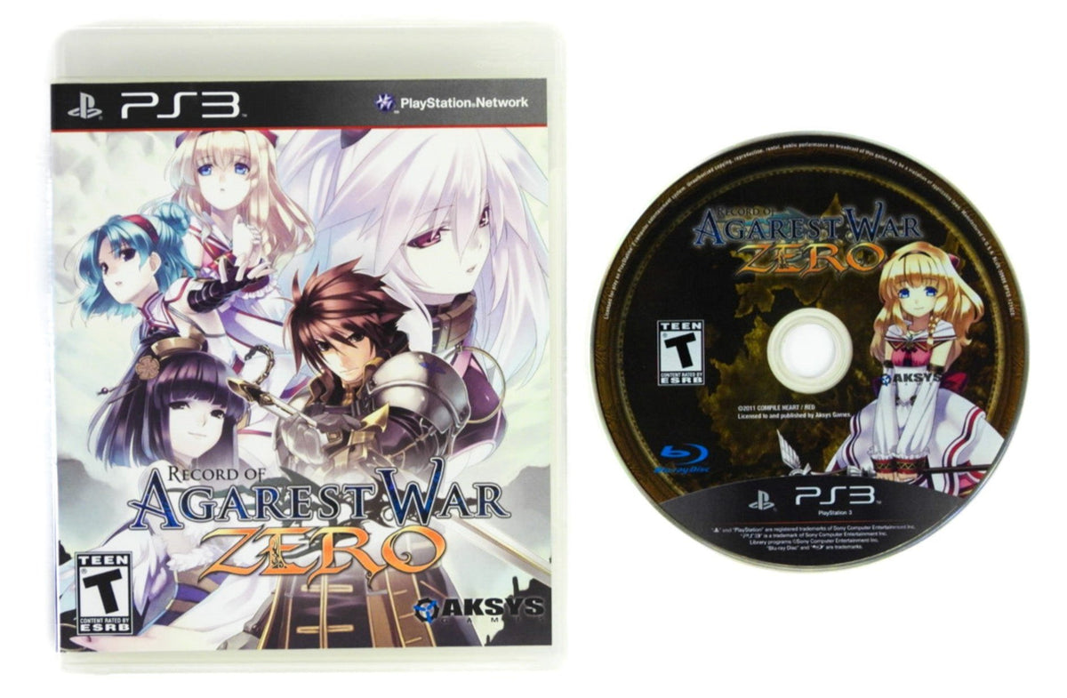 Record Of Agarest War Zero (PlayStation 3 / PS3) – Retro MTL