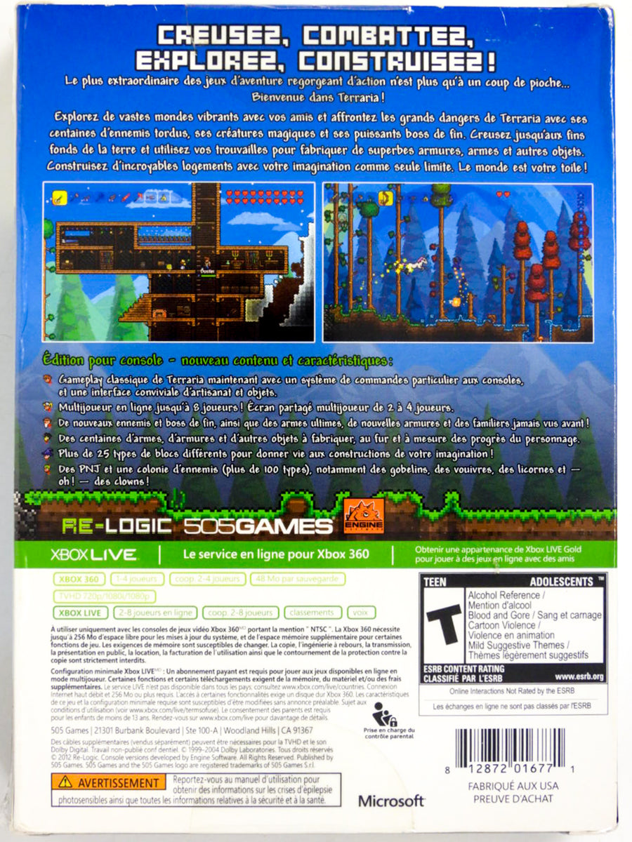 Terraria [Collector's Edition] (Xbox 360) – RetroMTL