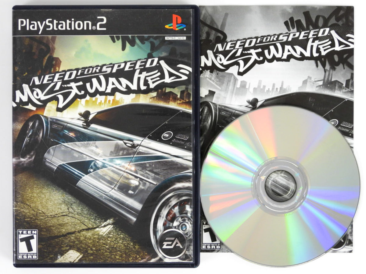 Need For Speed Most Wanted (Playstation 2 / PS2) – RetroMTL