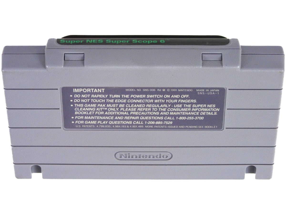 Super Scope 6 (Super Nintendo / SNES) – Retro MTL