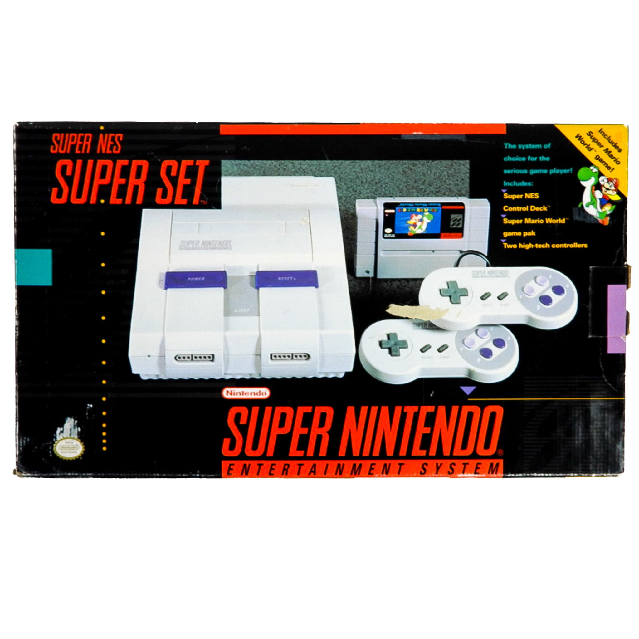 Super Nintendo Super Set System (SNES) – Retro MTL