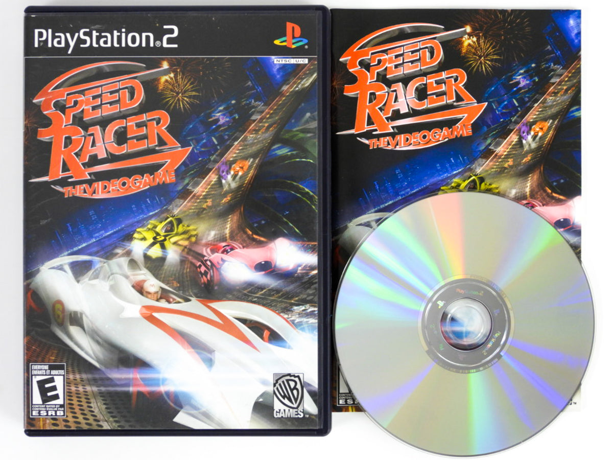 Speed Racer Video Game (Playstation 2 / PS2) – RetroMTL