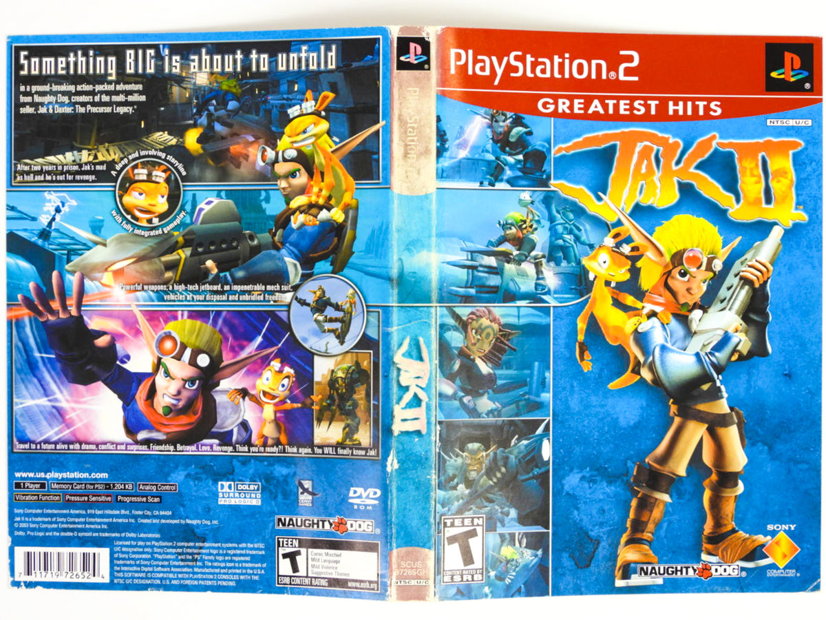 Jak II 2 [Greatest Hits] (Playstation 2 / PS2) – RetroMTL