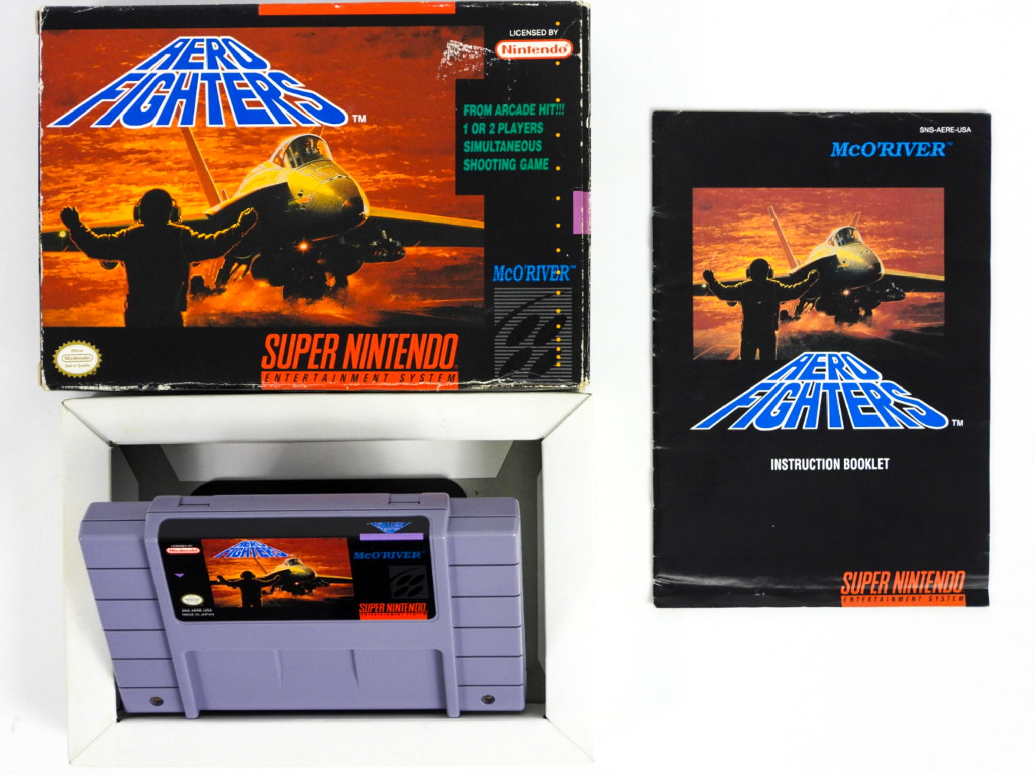 Aero Fighters (Super Nintendo / SNES) – Retro MTL