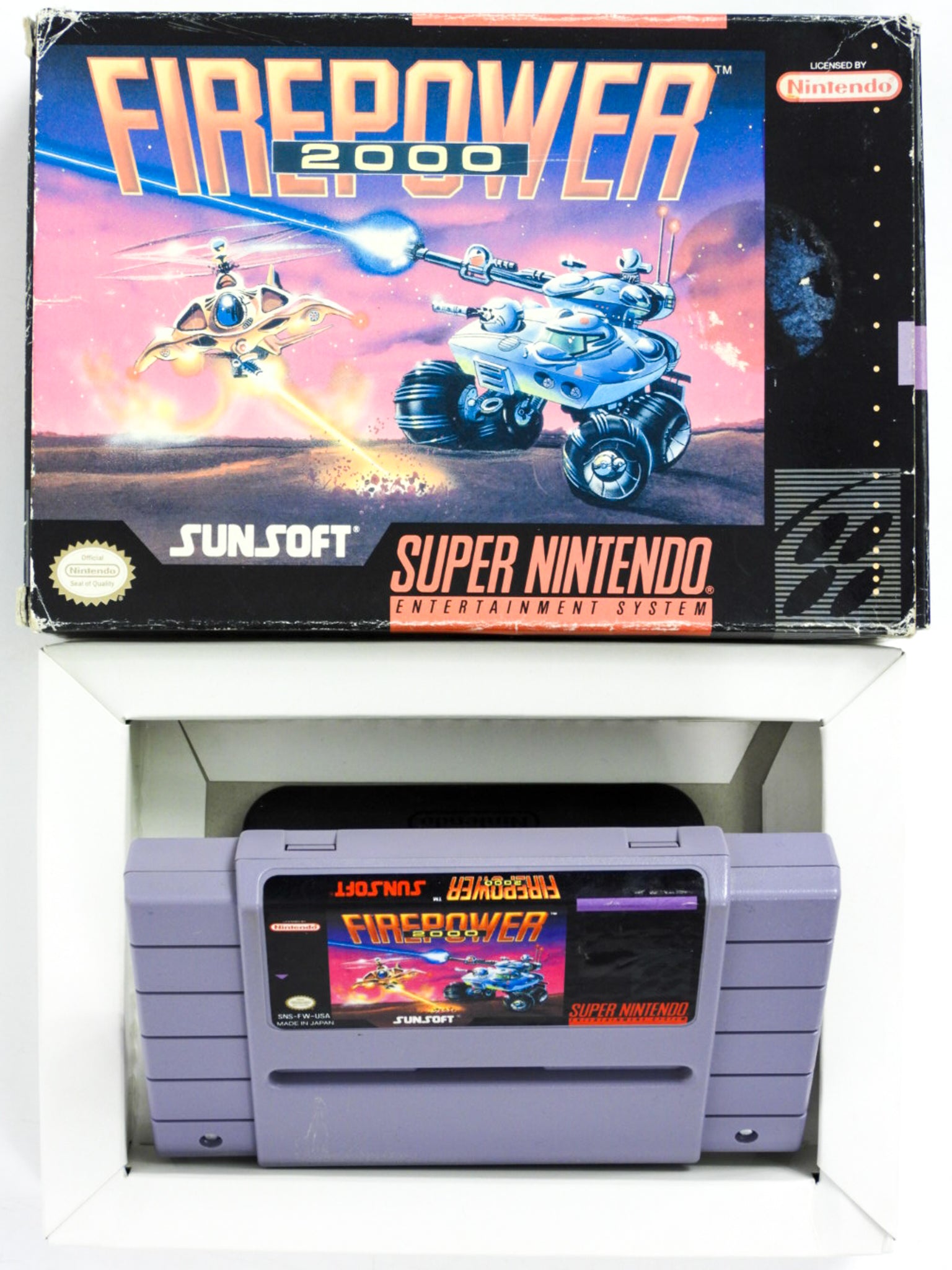 Firepower 2000 (Super Nintendo / SNES) – Retro MTL