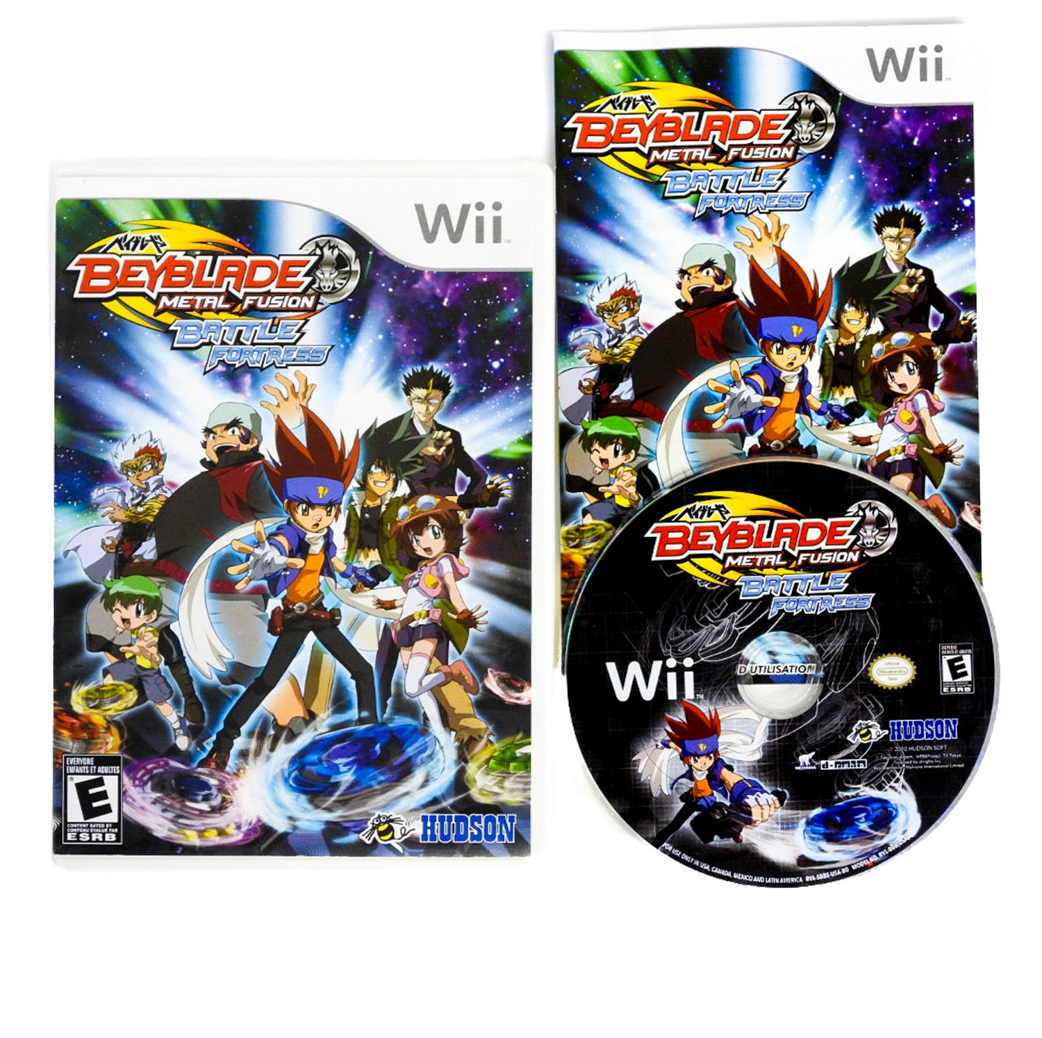 Beyblade: Metal Fusion Battle Fortress (Nintendo Wii) – Retro MTL