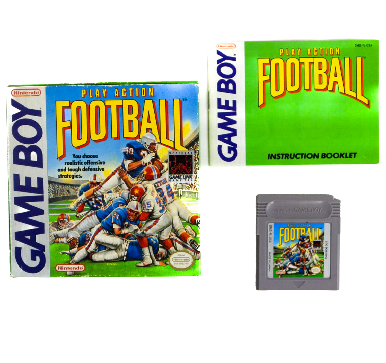 Play Action Football (Nintendo Game Boy) – Retro MTL