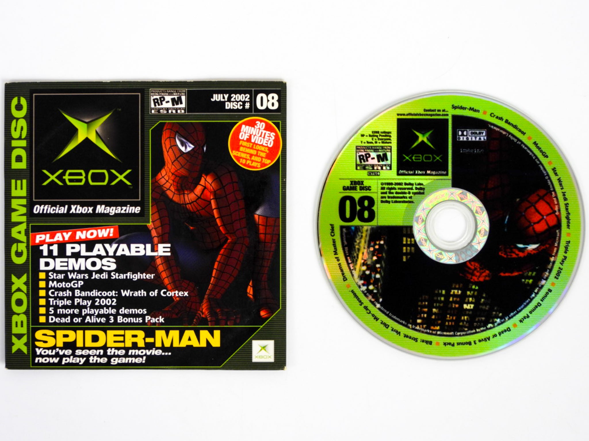 Official Xbox Magazine Demo Disc 8 (Xbox) – Retro MTL
