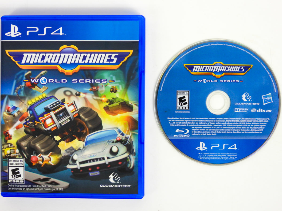 Micro Machines World Series (Playstation 4 / PS4) – RetroMTL