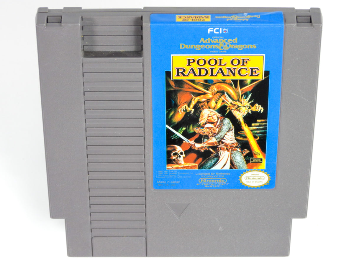 Advanced Dungeons & Dragons Pool Of Radiance (Nintendo / NES) – RetroMTL