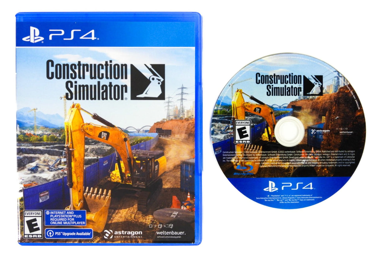 Construction Simulator (Playstation 4 / PS4) – RetroMTL