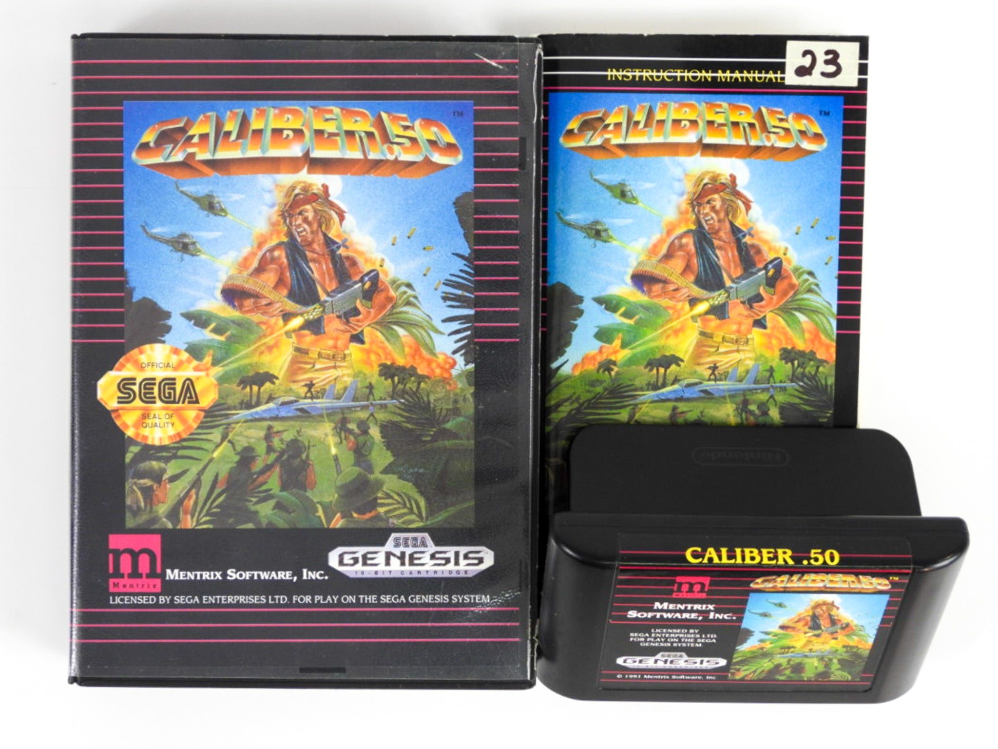Caliber 50 (Sega Genesis) – Retro MTL