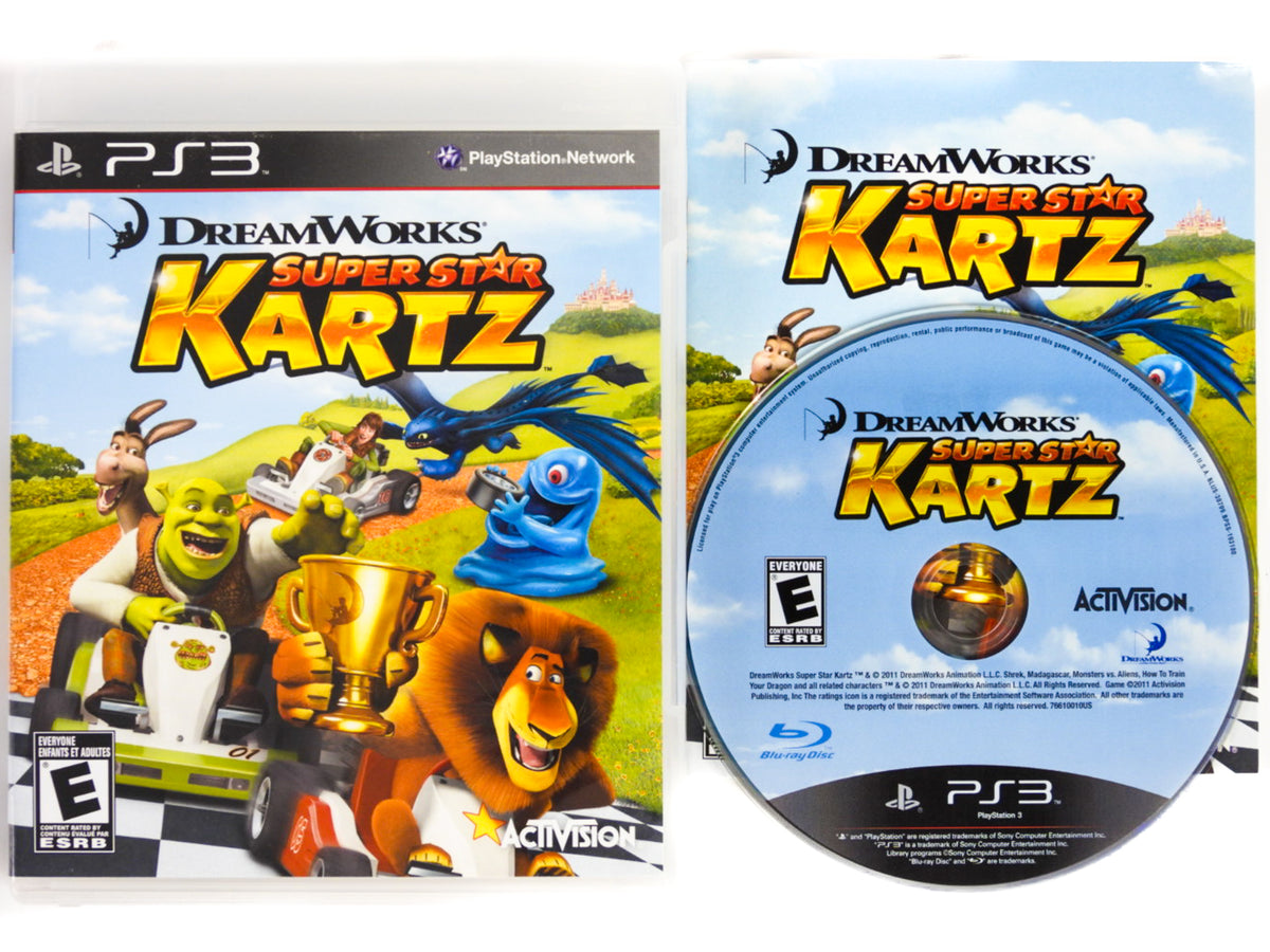Dreamworks Super Star Kartz (PlayStation 3 / PS3) – Retro MTL