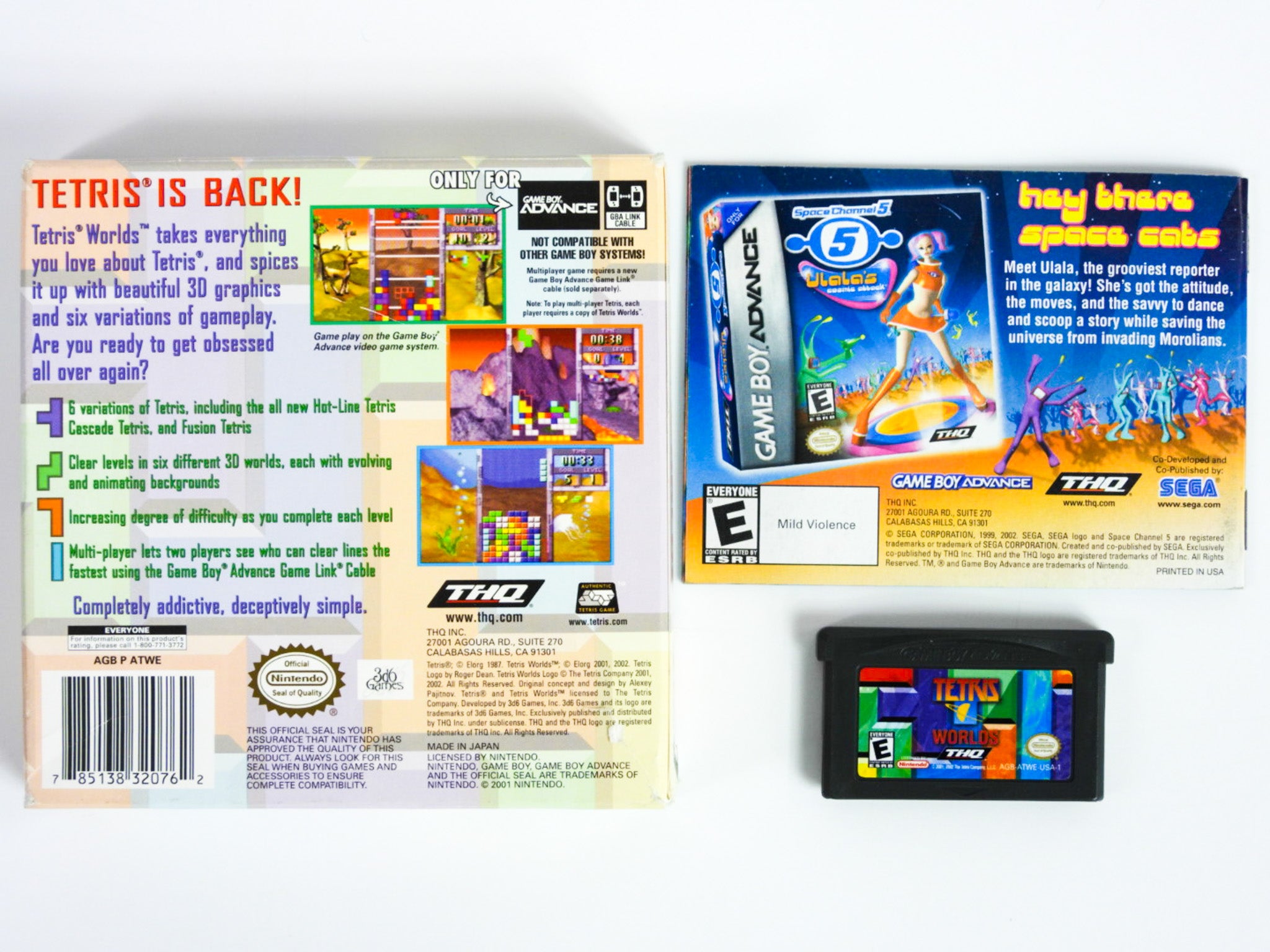 Tetris Worlds (Game Boy Advance / GBA) – RetroMTL