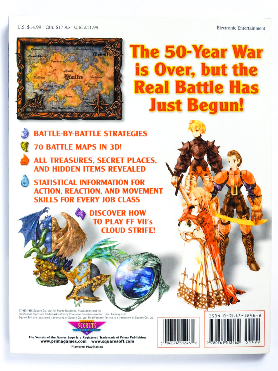 Final Fantasy Tactics [Prima Games] (Game Guide) – Retro MTL