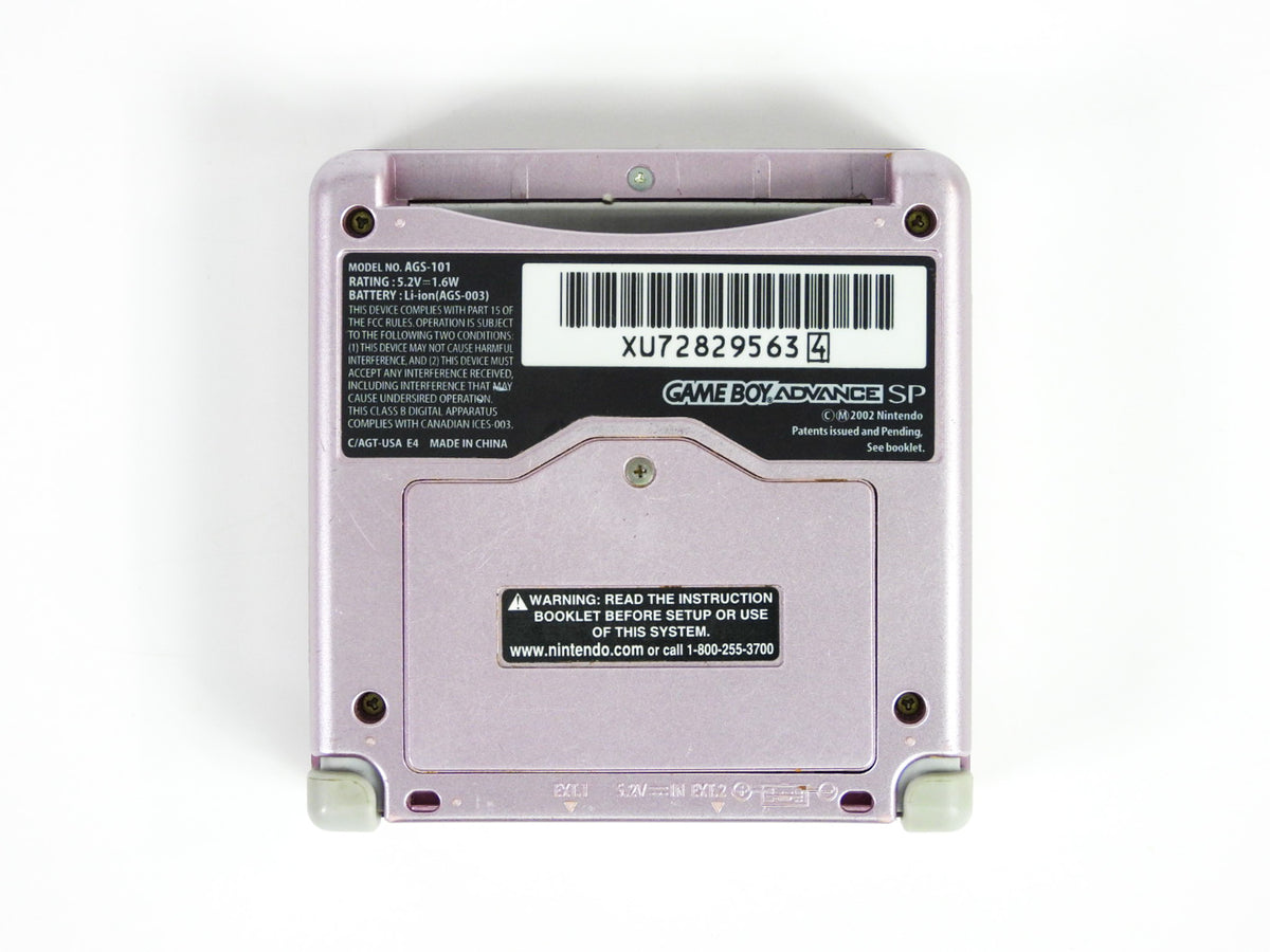 Nintendo Game Boy Advance SP System [AGS-101] Pearl Pink (GBA) – RetroMTL