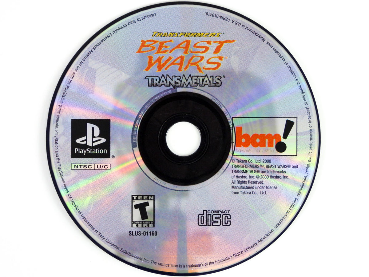 Transformers Beast Wars Transmetals (PlayStation / PS1) – Retro MTL