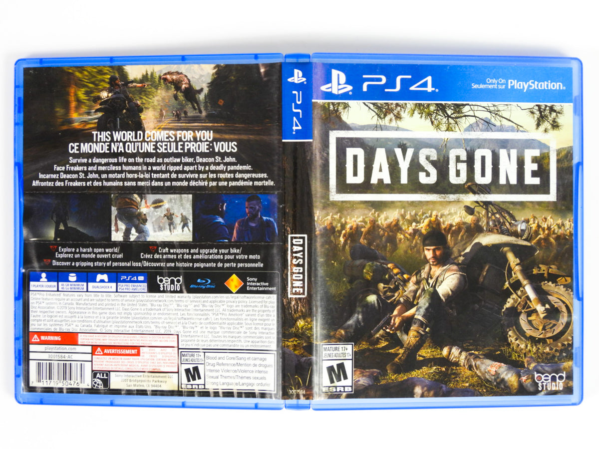Days Gone (Playstation 4 / PS4) – RetroMTL