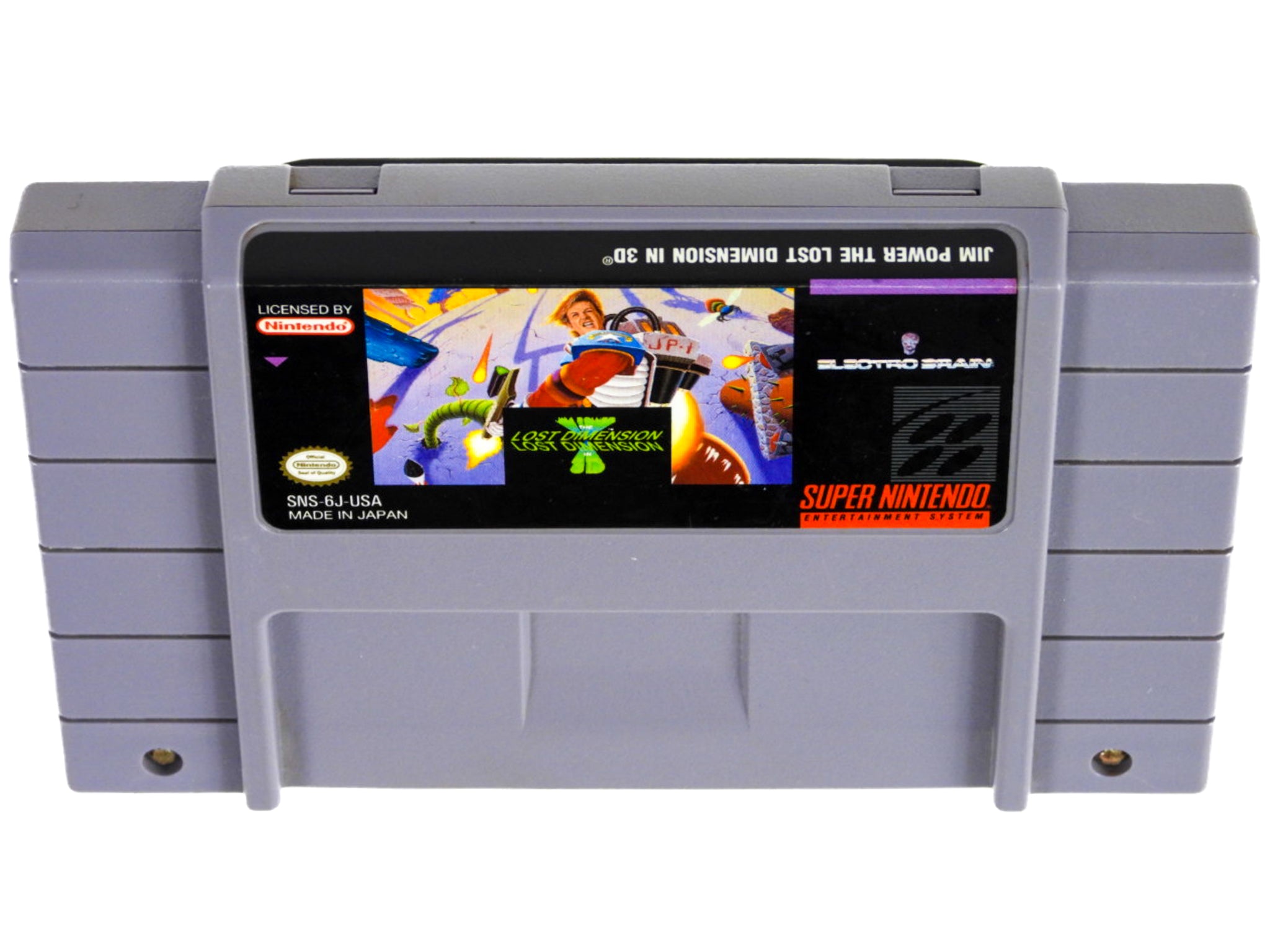 Jim Power: The Lost Dimension (Super Nintendo / SNES) – Retro MTL
