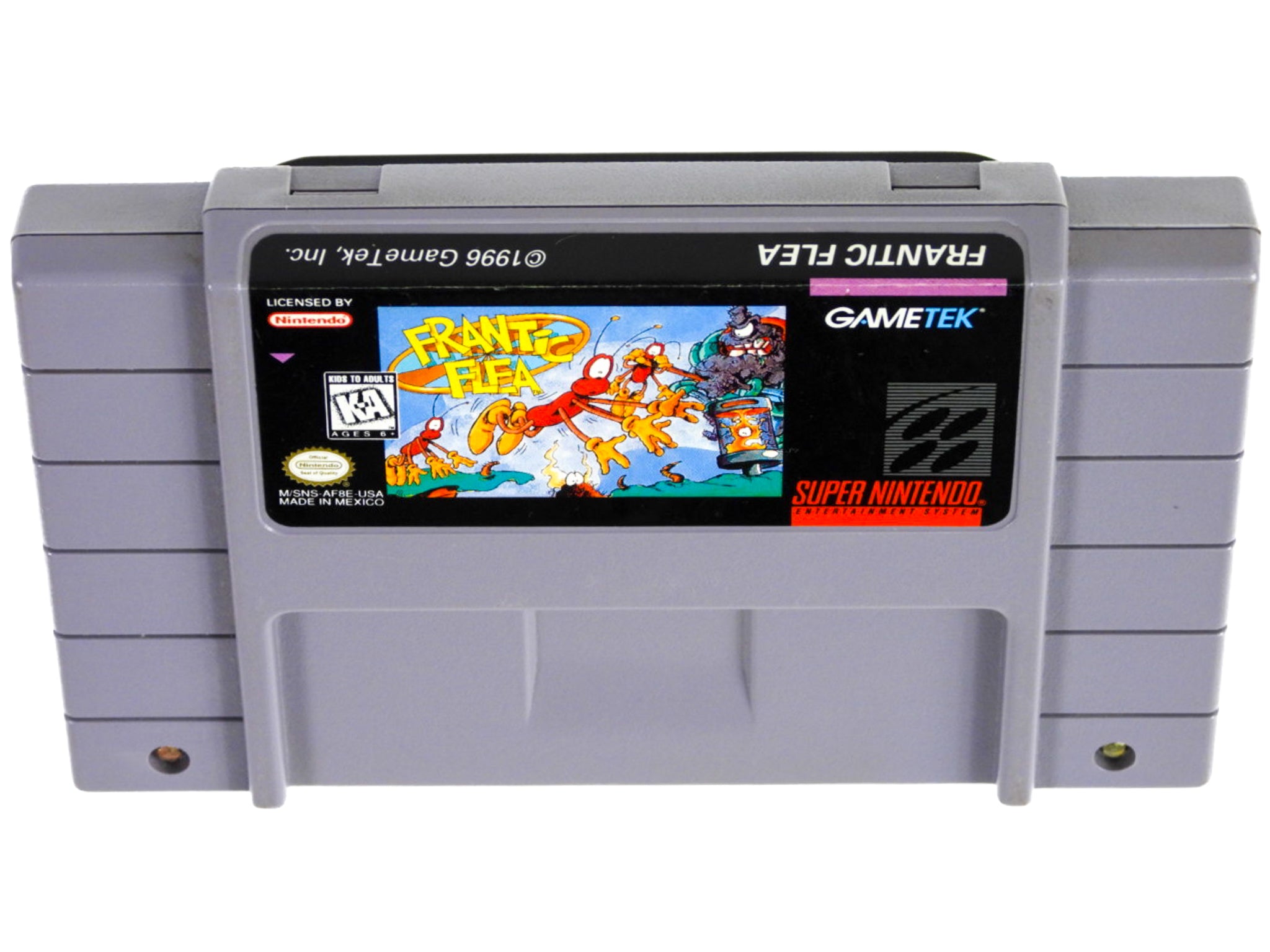 Frantic Flea (Super Nintendo / SNES) – Retro MTL