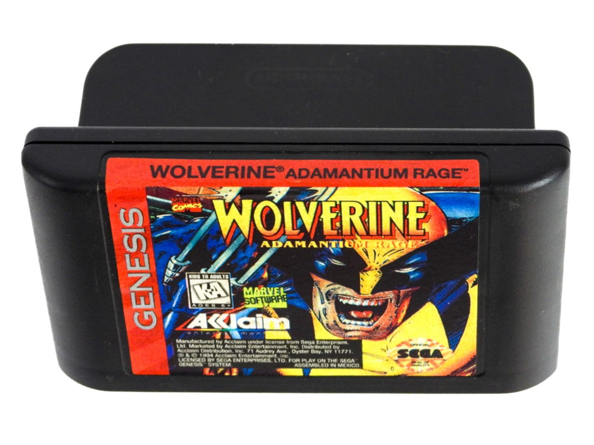 Wolverine Adamantium Rage (Sega Genesis) – Retro MTL