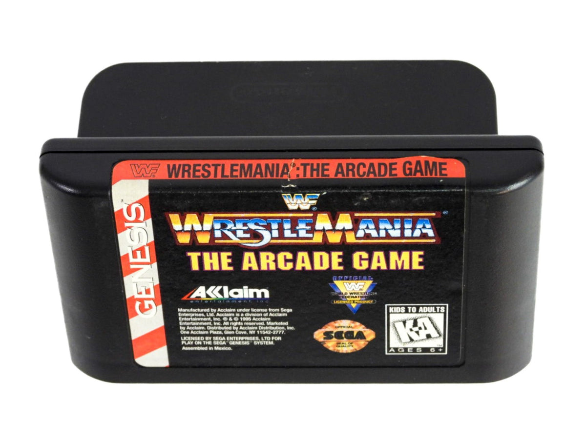 WWF Wrestlemania Arcade Game (Sega Genesis) – Retro MTL