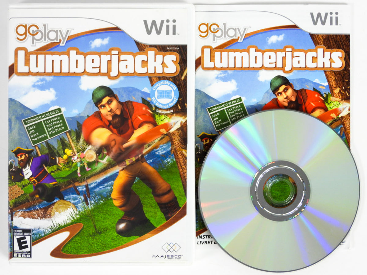 Go Play Lumberjacks (Nintendo Wii) – Retro MTL