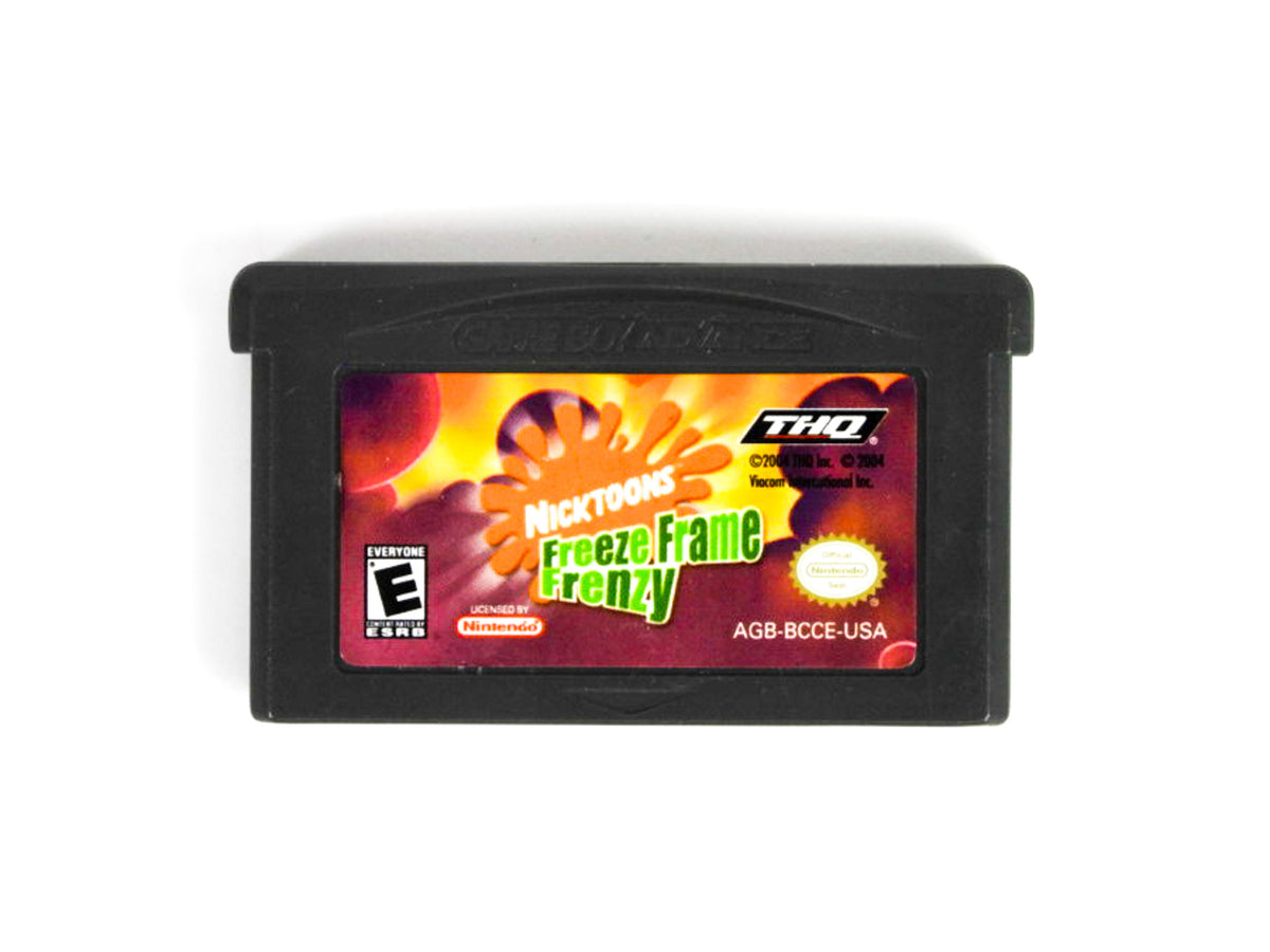 Nicktoons Freeze Frame Frenzy (Game Boy Advance / GBA) – Retro MTL
