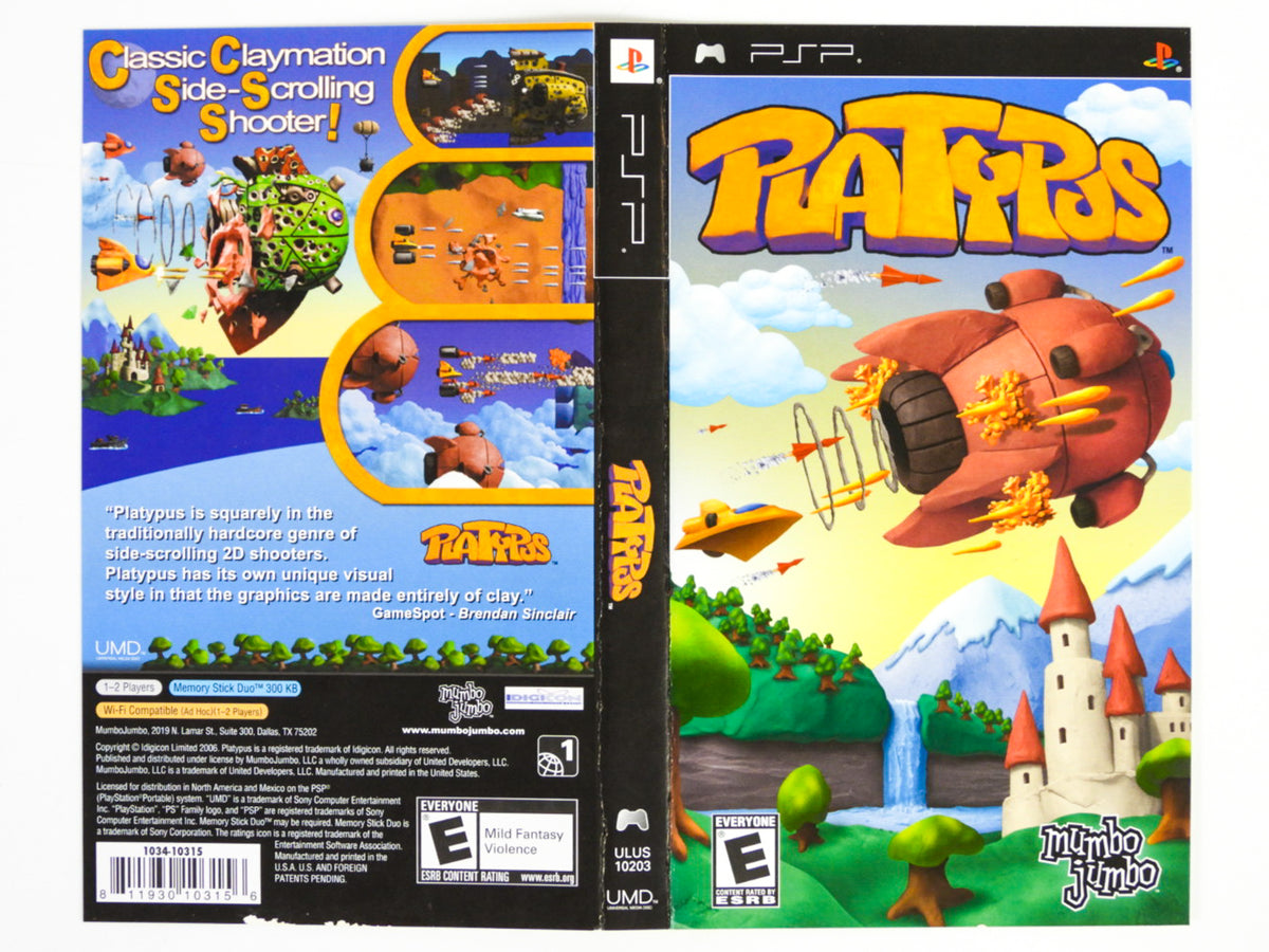 Platypus (PlayStation Portable / PSP) – Retro MTL