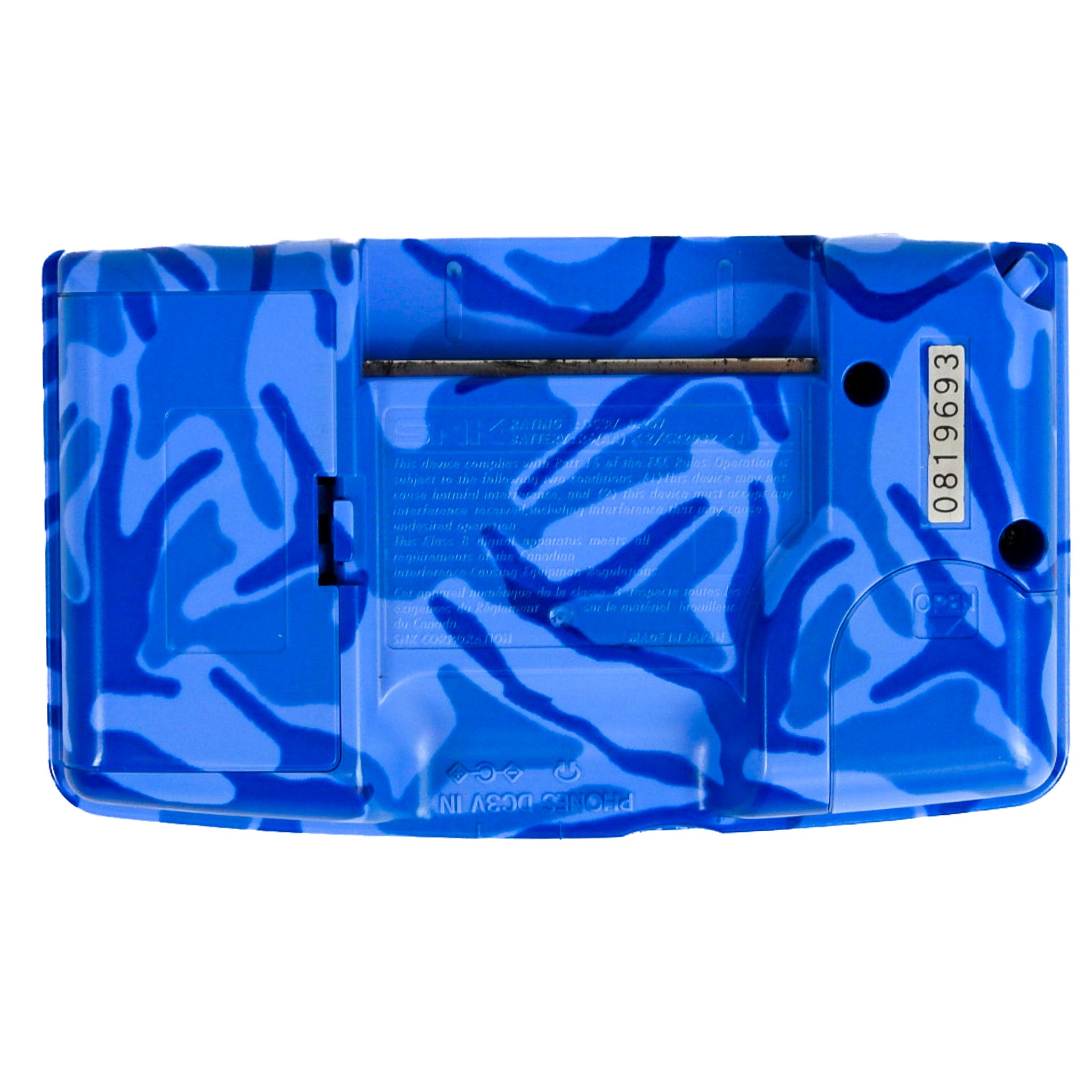 Neo Geo Pocket Color System Camo Blue [JP Import] – RetroMTL