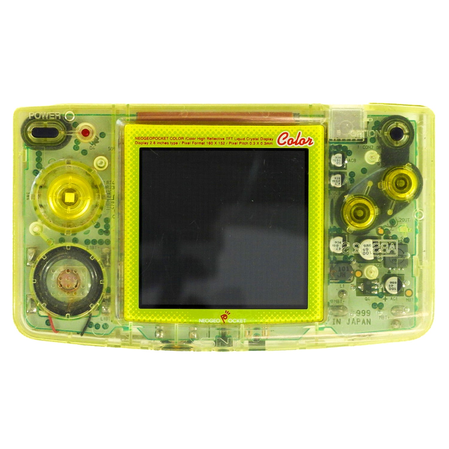 Neo Geo Pocket Color System Crystal Yellow [JP Import] – RetroMTL