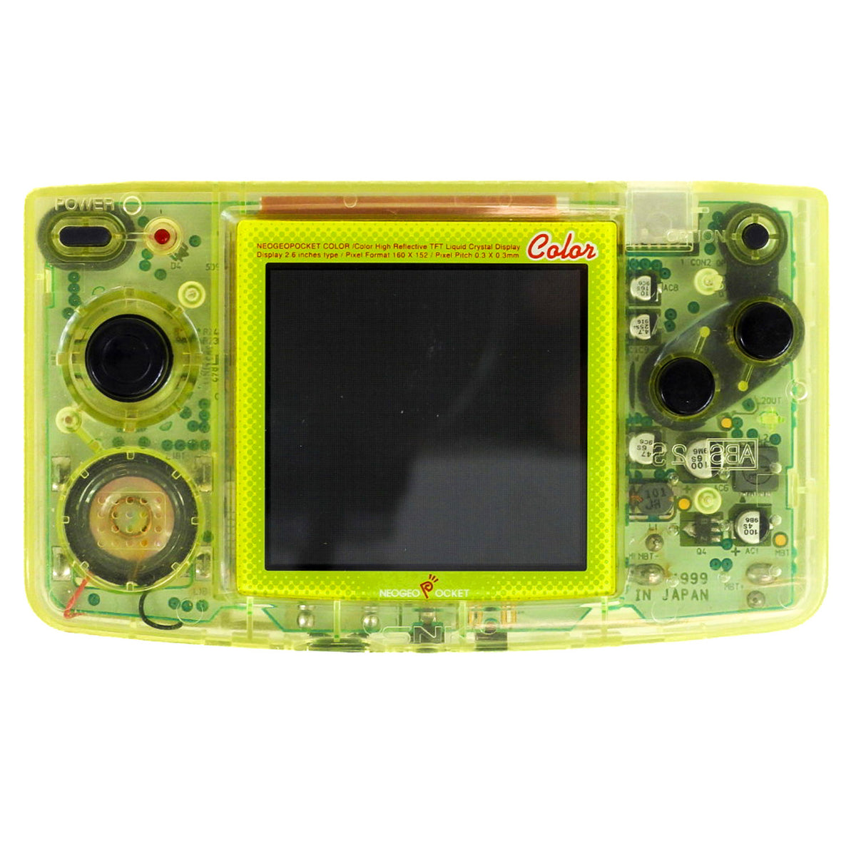 Neo Geo Pocket Color System Crystal Yellow [JP Import] – RetroMTL