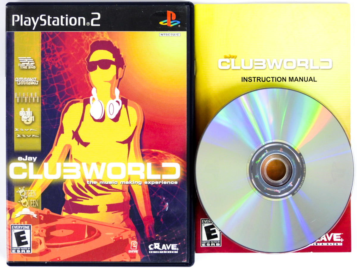 EJay Clubworld (Playstation 2 / PS2) – RetroMTL